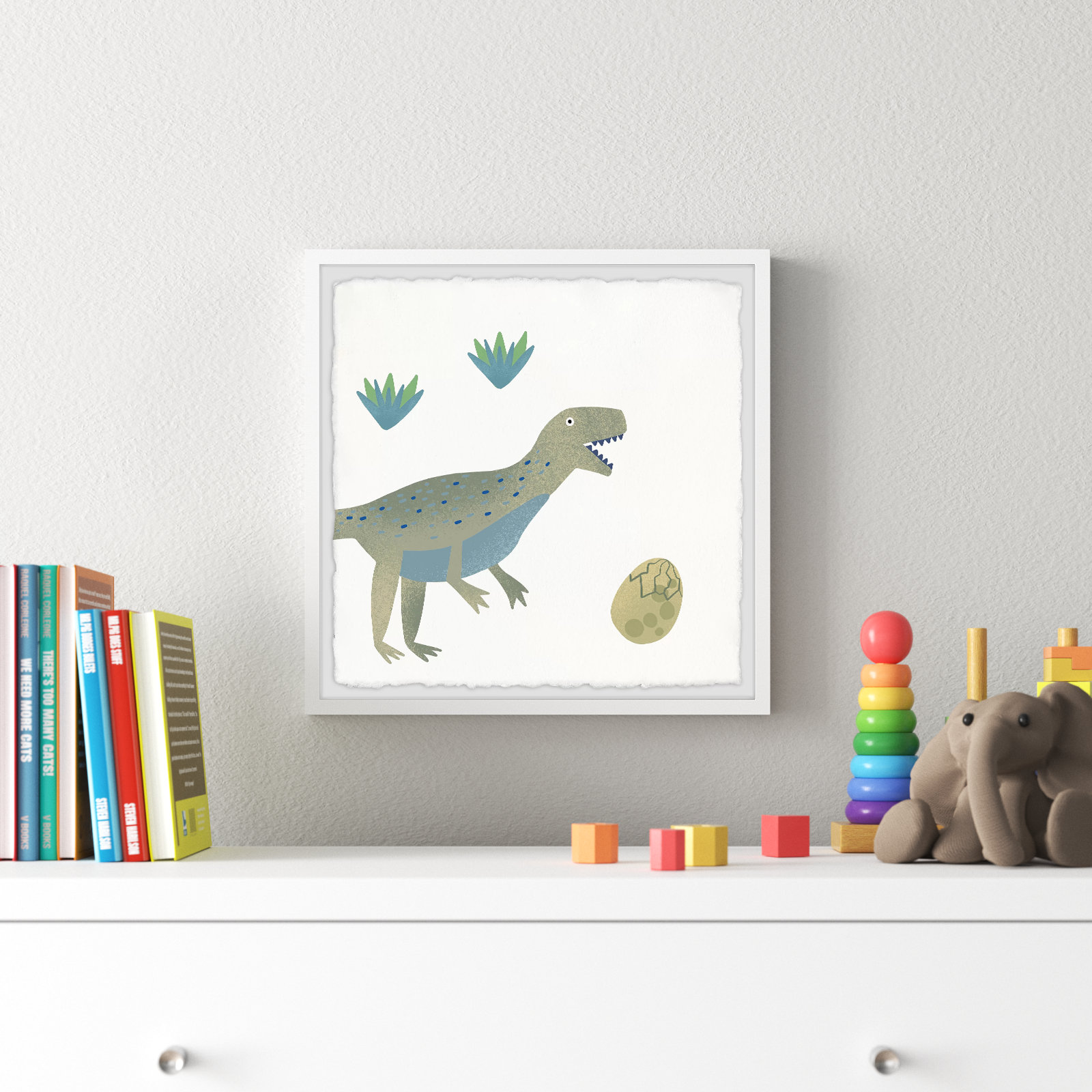 Mack & Milo™ Lindbergh Epic Dinosaur Framed Art 2 of 3 | Wayfair
