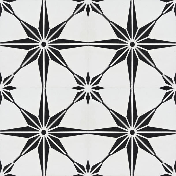 Moroccan Mosaic Tile House Guelz 8" x 8" Cement Patterned Wall & Floor ...
