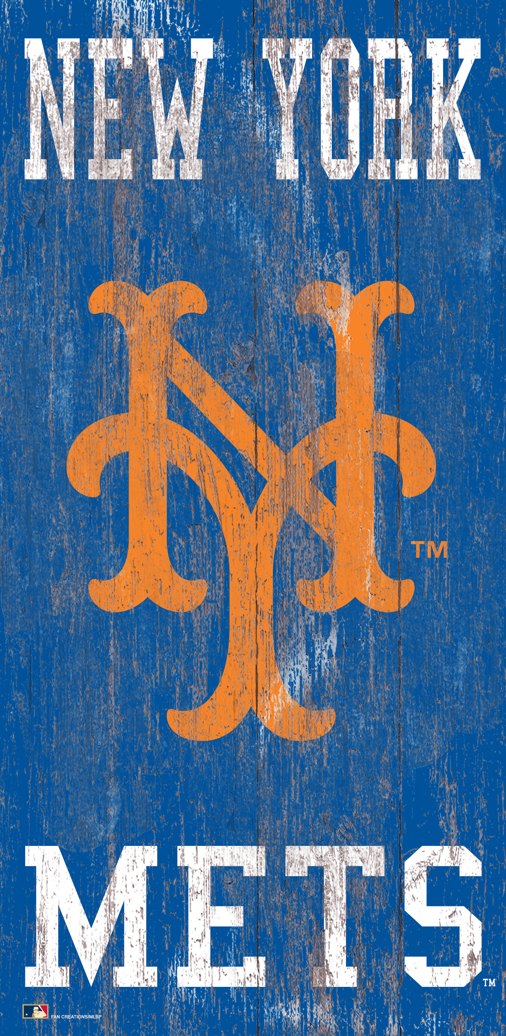Fan Creations 'New York Mets' Graphic Art Print on Wood & Reviews | Wayfair