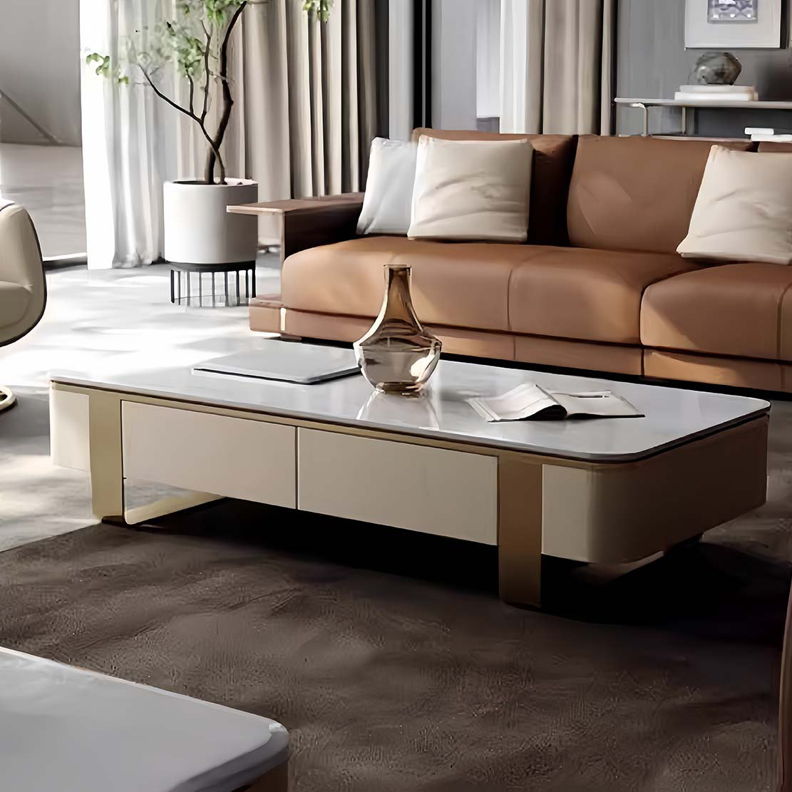 Everly Quinn Modern Italian Rectangular Coffee Table | Wayfair