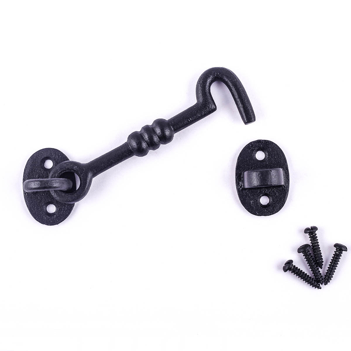 The Renovators Supply Inc. Black Wrought Iron Cabin Hooks & Reviews ...
