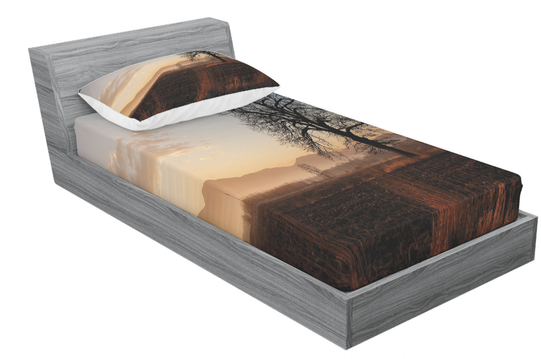 Ambesonne Tree Sheet Set | Wayfair