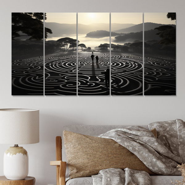 Design Art Indian Art Mystic Rangoli - Indian Metal Wall Decor Set ...