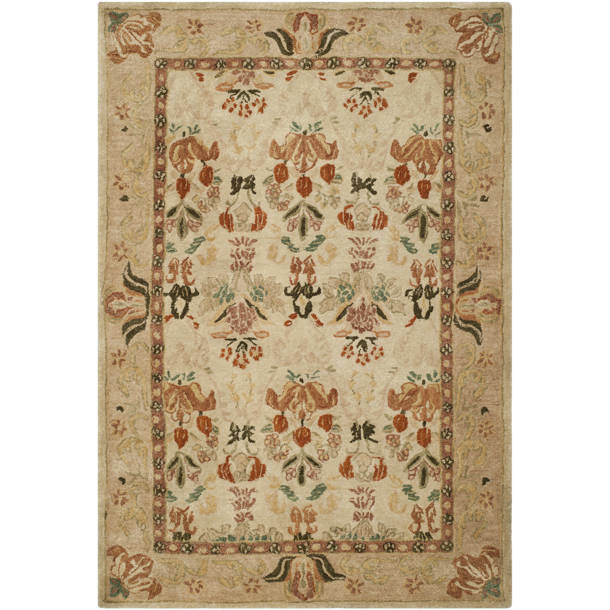 Alcott Hill® Groton Hand Tufted Wool Rug | Wayfair