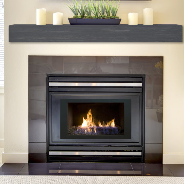 Pearl Mantels The Zachary Non-Combustible Smooth Fireplace Mantel Shelf ...