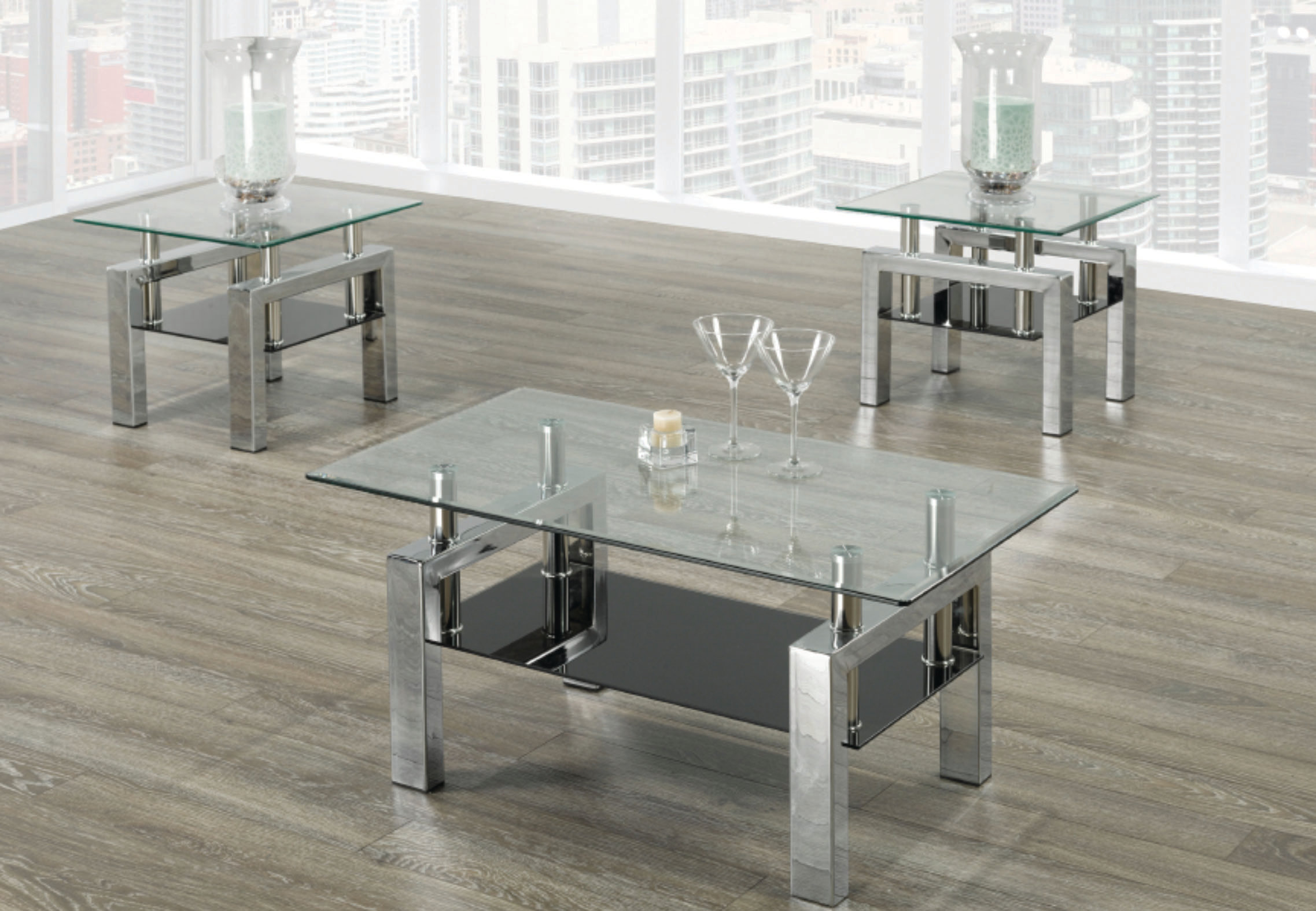 Orren Ellis Odelia 3 Piece Coffee Table Set & Reviews - Wayfair Canada
