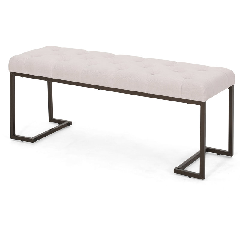 Latitude Run® Foram Upholstered Bench & Reviews | Wayfair