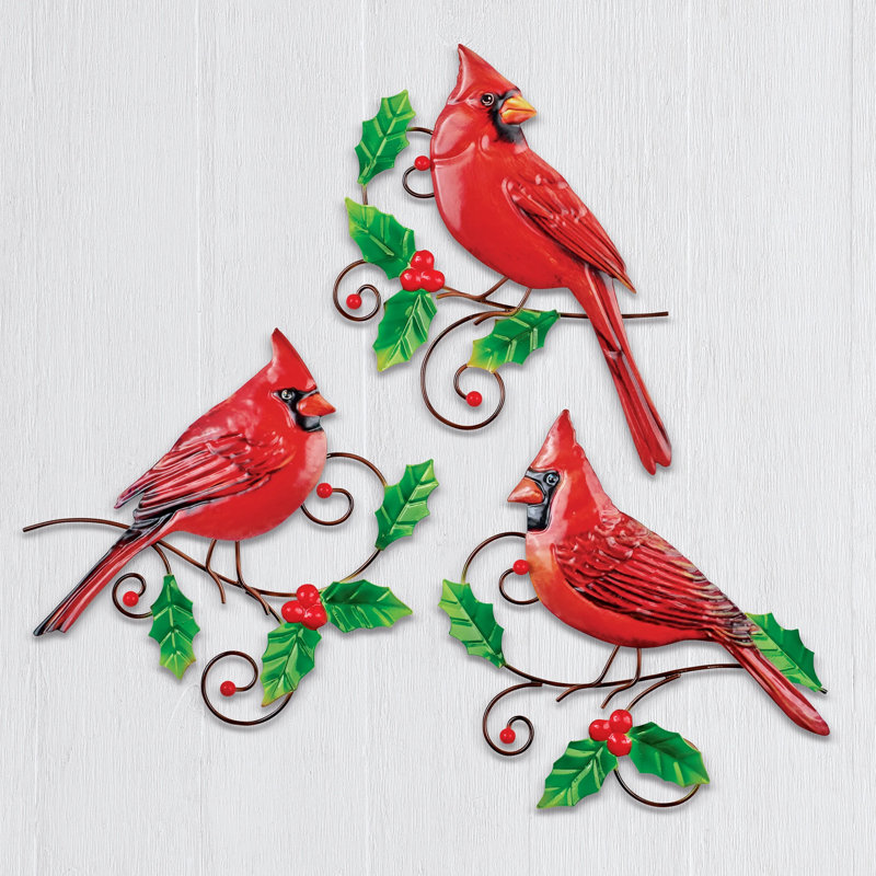 The Holiday Aisle® 3 Wall Decor Set Metal | Wayfair