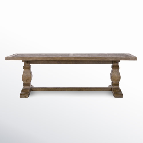 Farmhouse & Rustic Trestle Dining Tables | Birch Lane