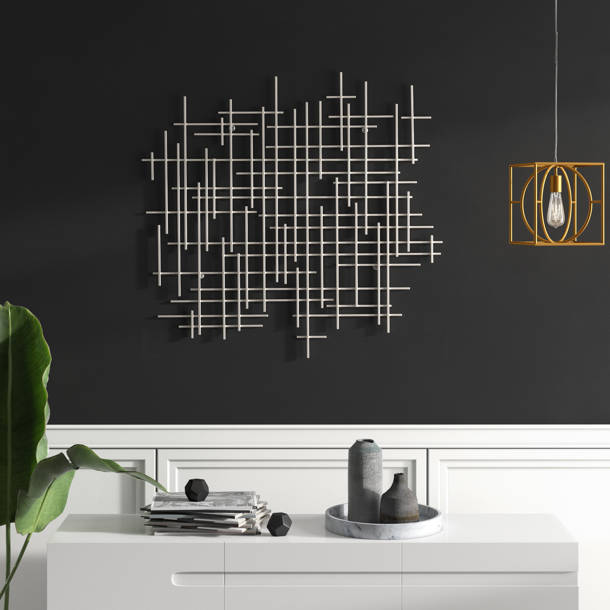 Wade Logan® Handmade Metal Abstract Wall Decor & Reviews | Wayfair