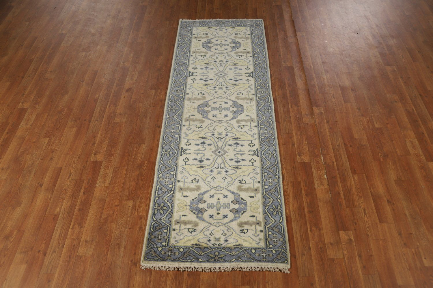 Wildon Home® Handmade Oushak Indian Runner Rug 3x8 | Wayfair
