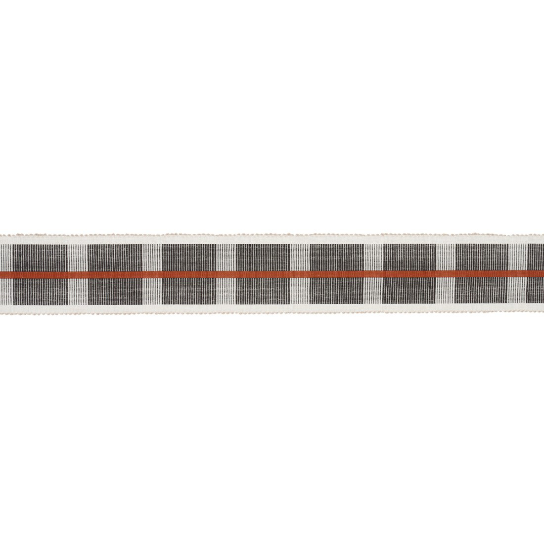 Schumacher x Stephanie Seal Brown Calcada Tape Wide | Perigold
