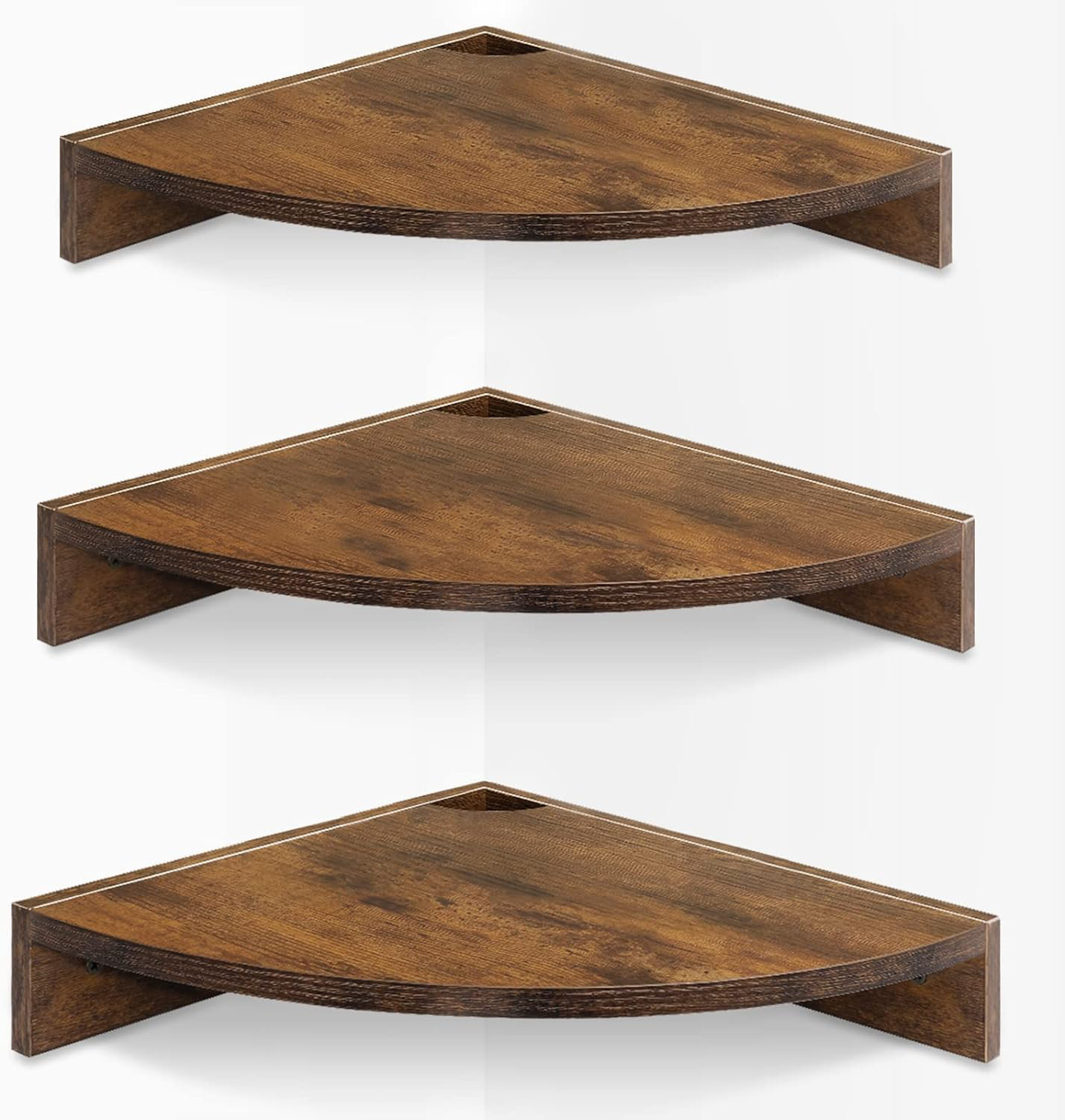 Millwood Pines Cimaglia 3 Piece Corner Shelf | Wayfair