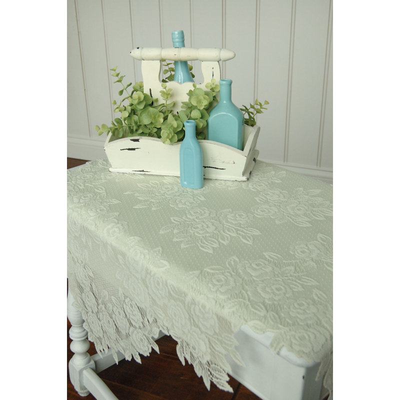 August Grove® Steinberger Floral Square Table Topper & Reviews | Wayfair