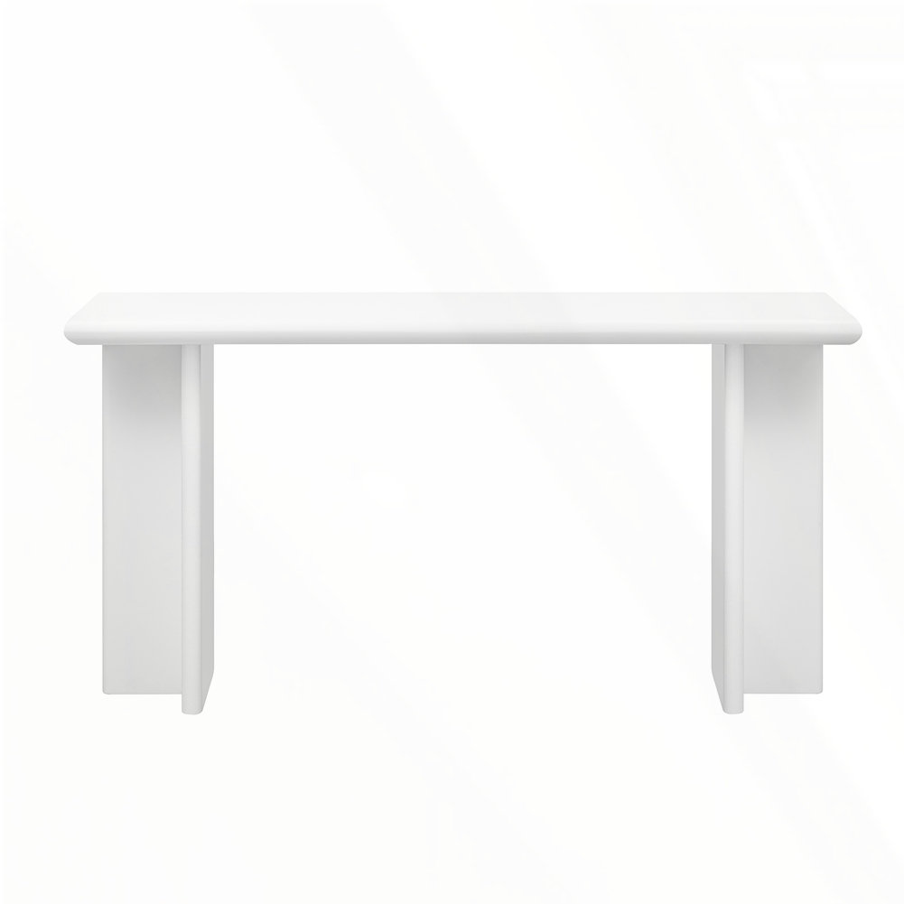 Latitude Run® Modern Entryway Table with L-Shaped Legs | Wayfair