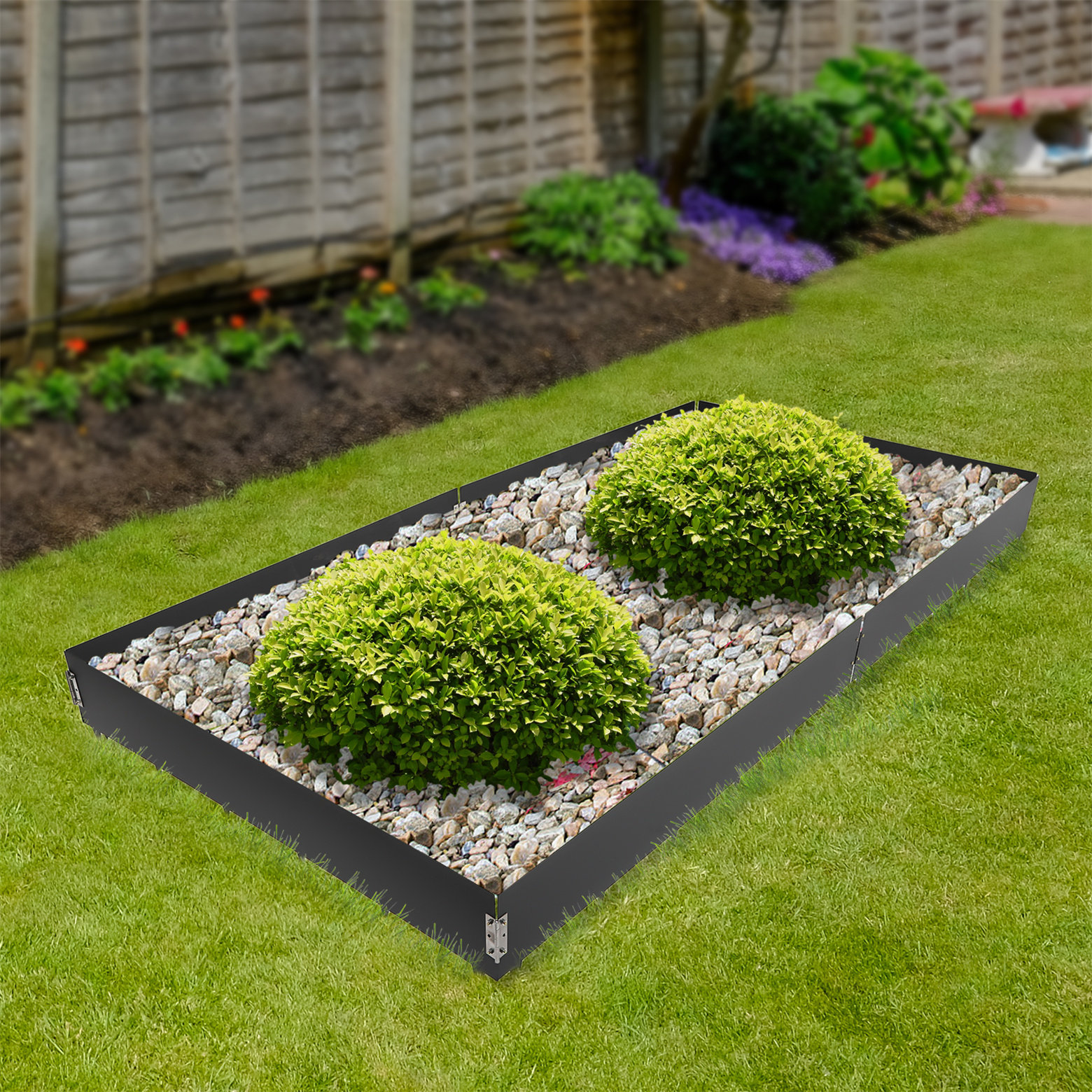 FRONG 8.5 in. H x 3 ft. W Steel Landscape Edging | Wayfair