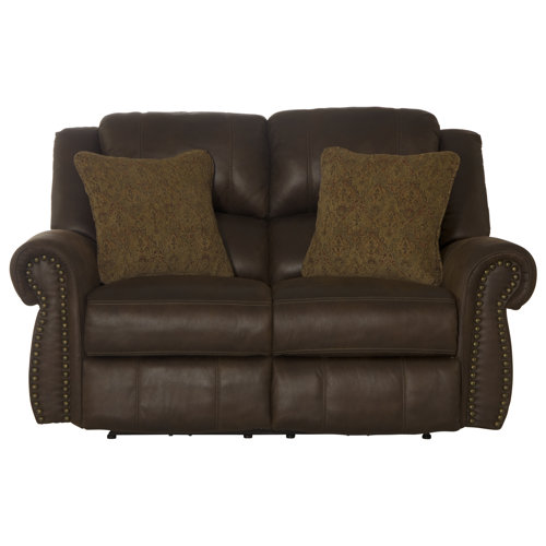 Red Barrel Studio® 66" Rolled Arm Reclining Loveseat & Reviews | Wayfair