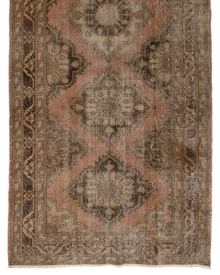 Bungalow Rose Tribal Style Corridor Rug from Turkey, 1960s Handmade ...