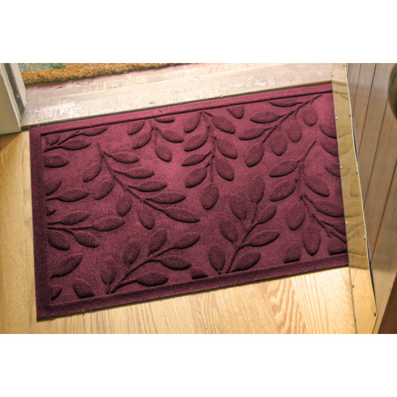 Matterly WaterHog Brittney Leaf Indoor Outdoor Door Mat & Reviews | Wayfair