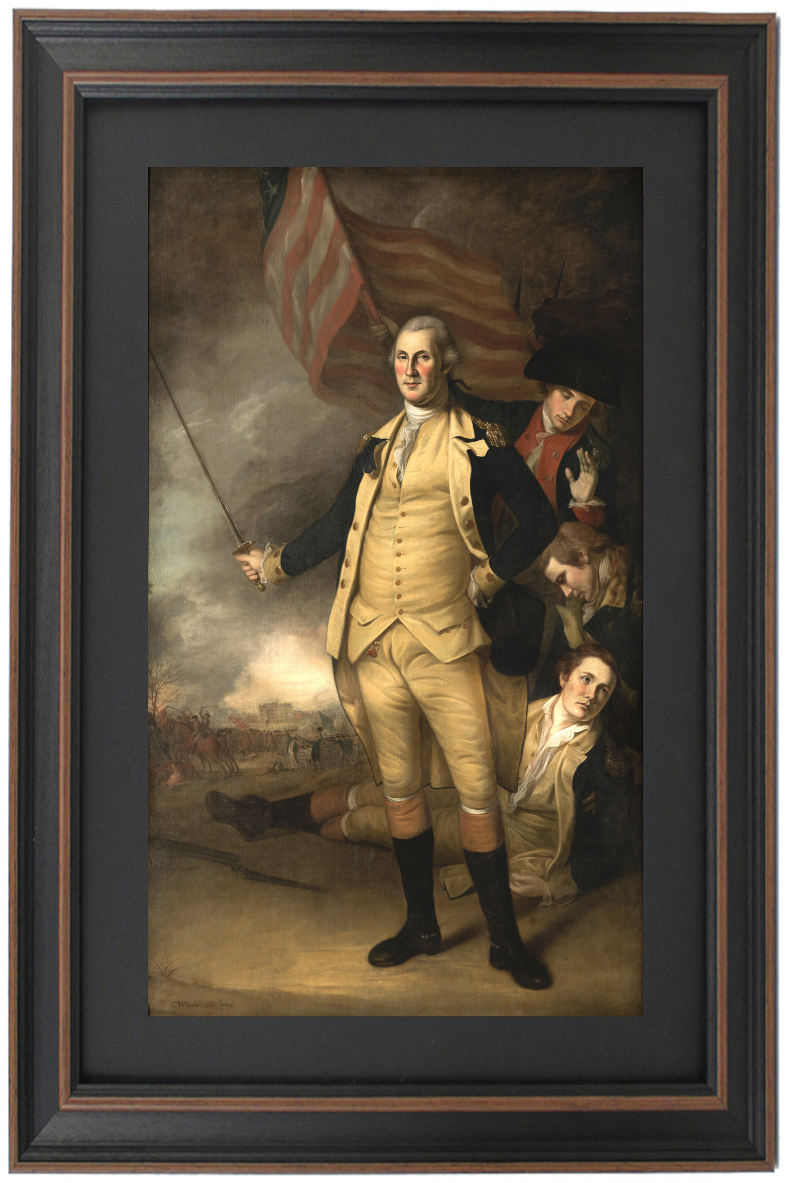 Alcott Hill® George Washington at the Battle of Princeton by Charles ...