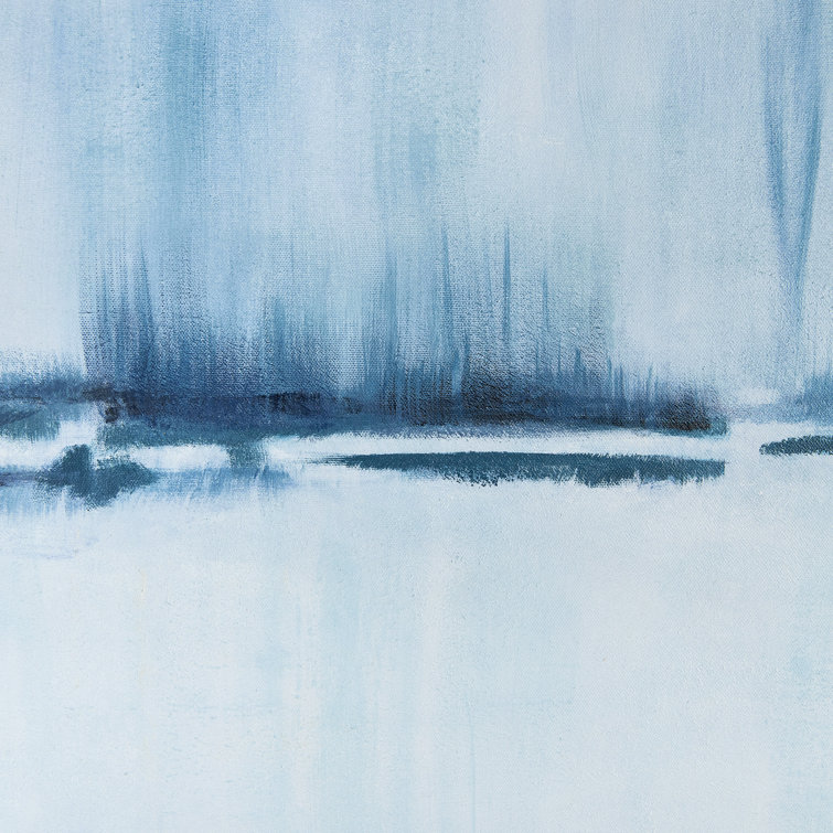 Wade Logan® Westman Cobalt Haze Framed On Canvas Painting - Wayfair Canada