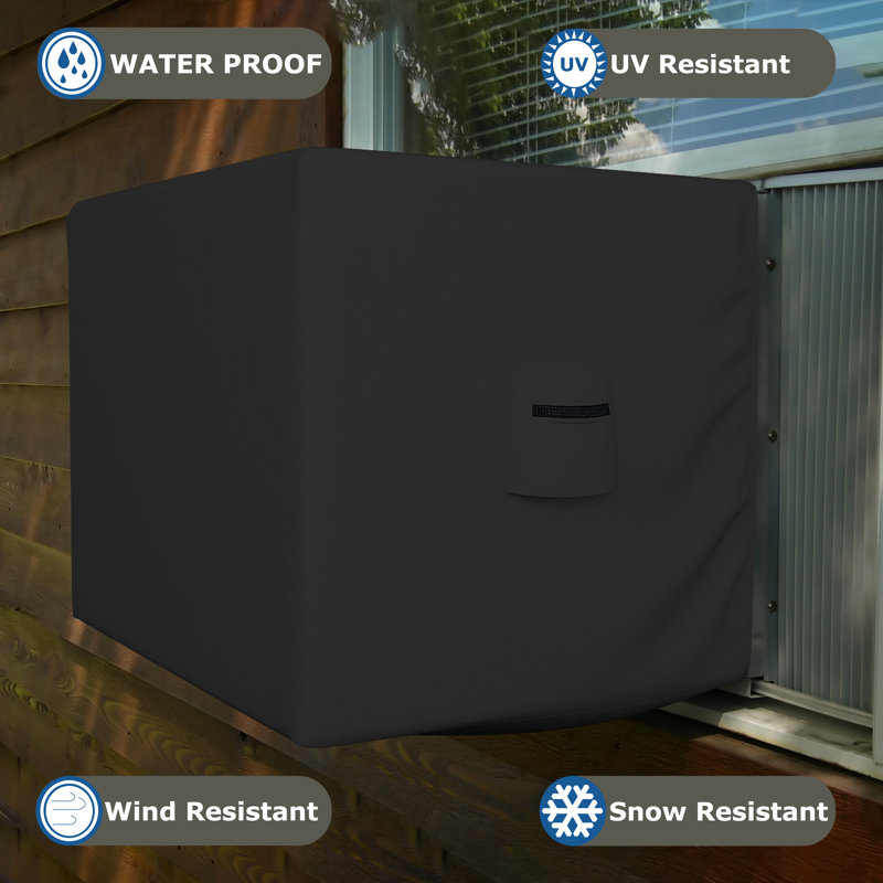 Arlmont & Co. High Density Waterproof Outdoor Window Air Conditioner ...