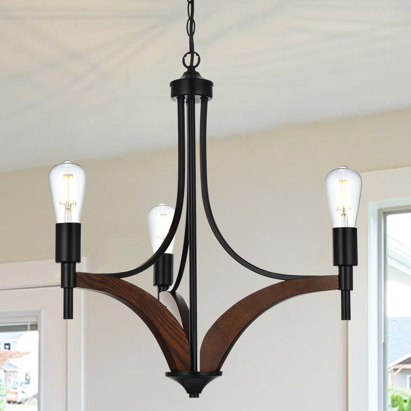 Charlton Home® Delsia 3 - Light Dimmable Classic / Traditional ...