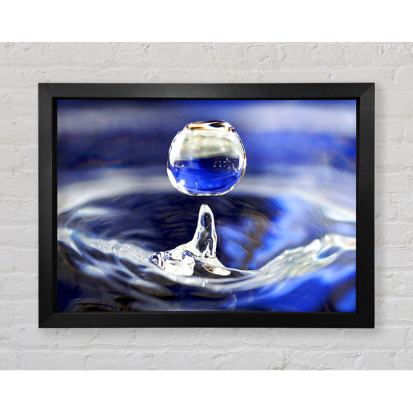 Ebern Designs Drop - Single Picture Frame Print | Wayfair.co.uk