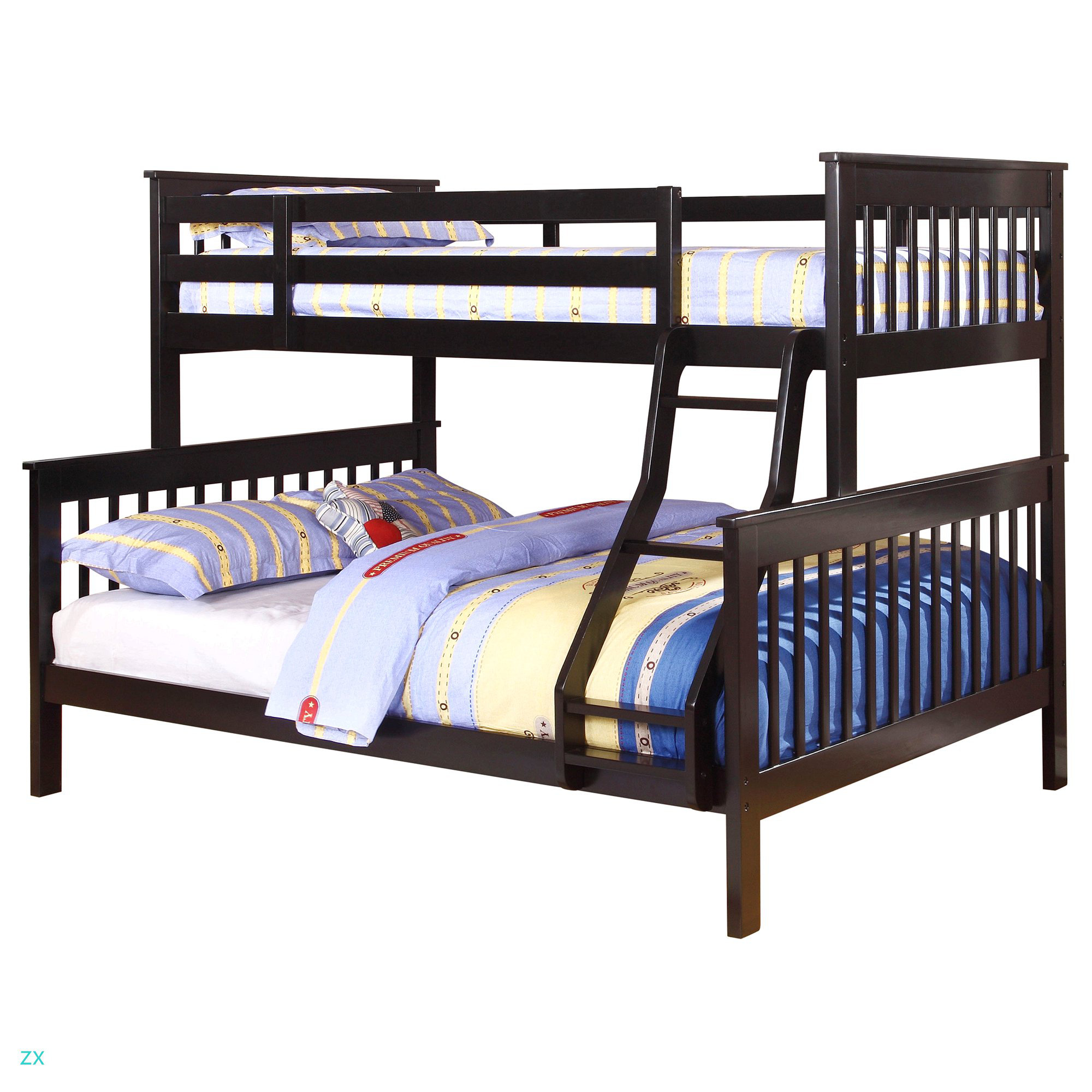 Harriet Bee Wood Full Over Full Headboard Bunk Bed | Wayfair