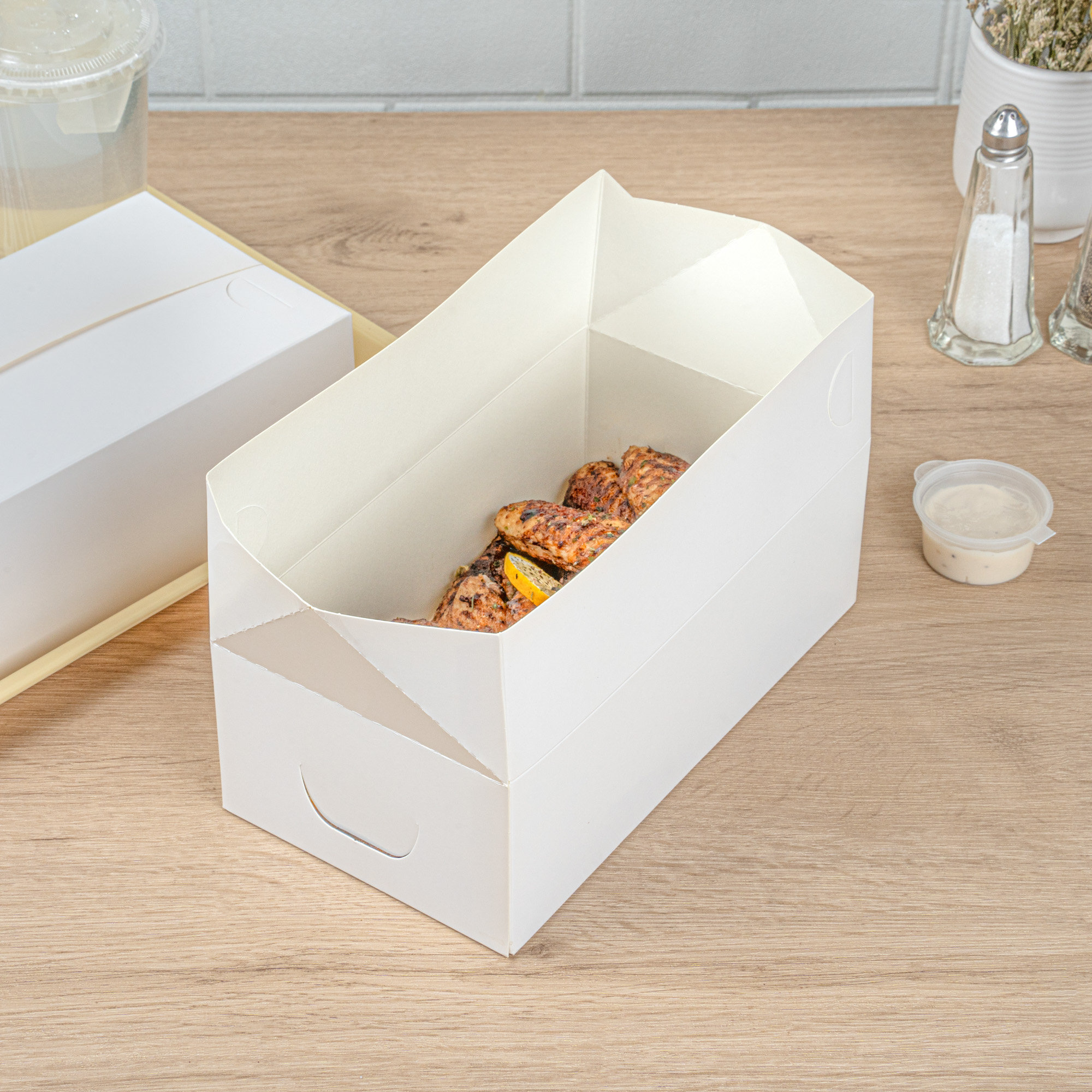 Restaurantware-Bio Tek 71 Ounce To Go Boxes, Rectangle Take Out Food ...