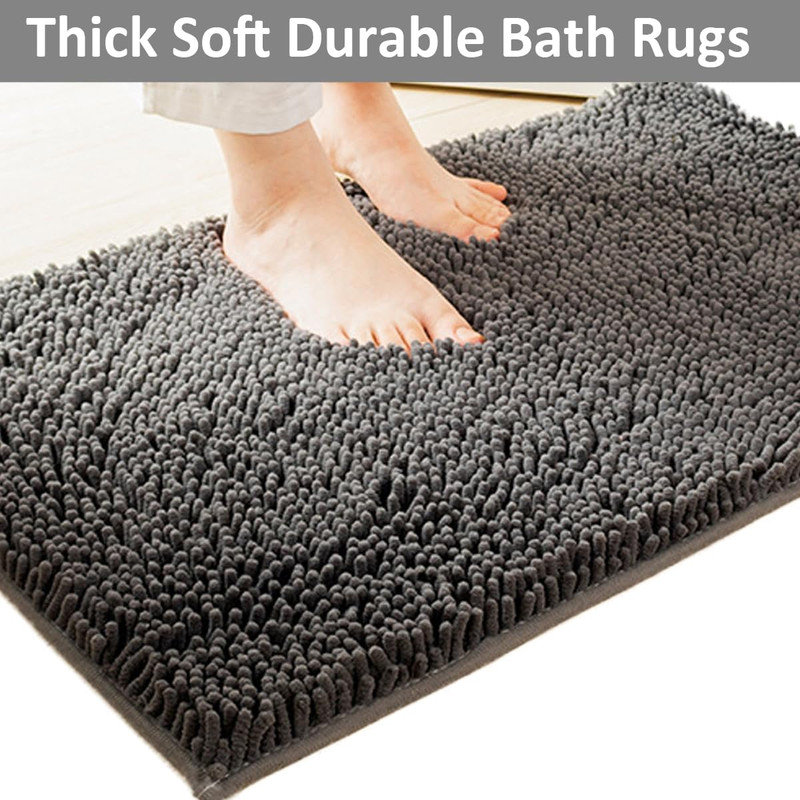 Latitude Run® Mariannah Chenille Bath Mat | Wayfair