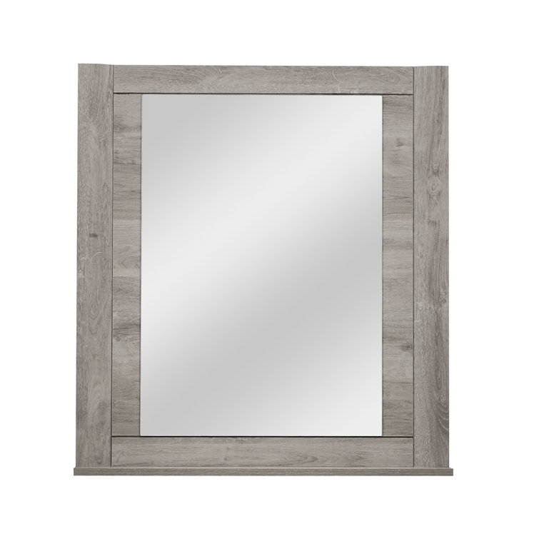 Wade Logan Heinz Wood Rectangle Wall Mirror | Wayfair.co.uk