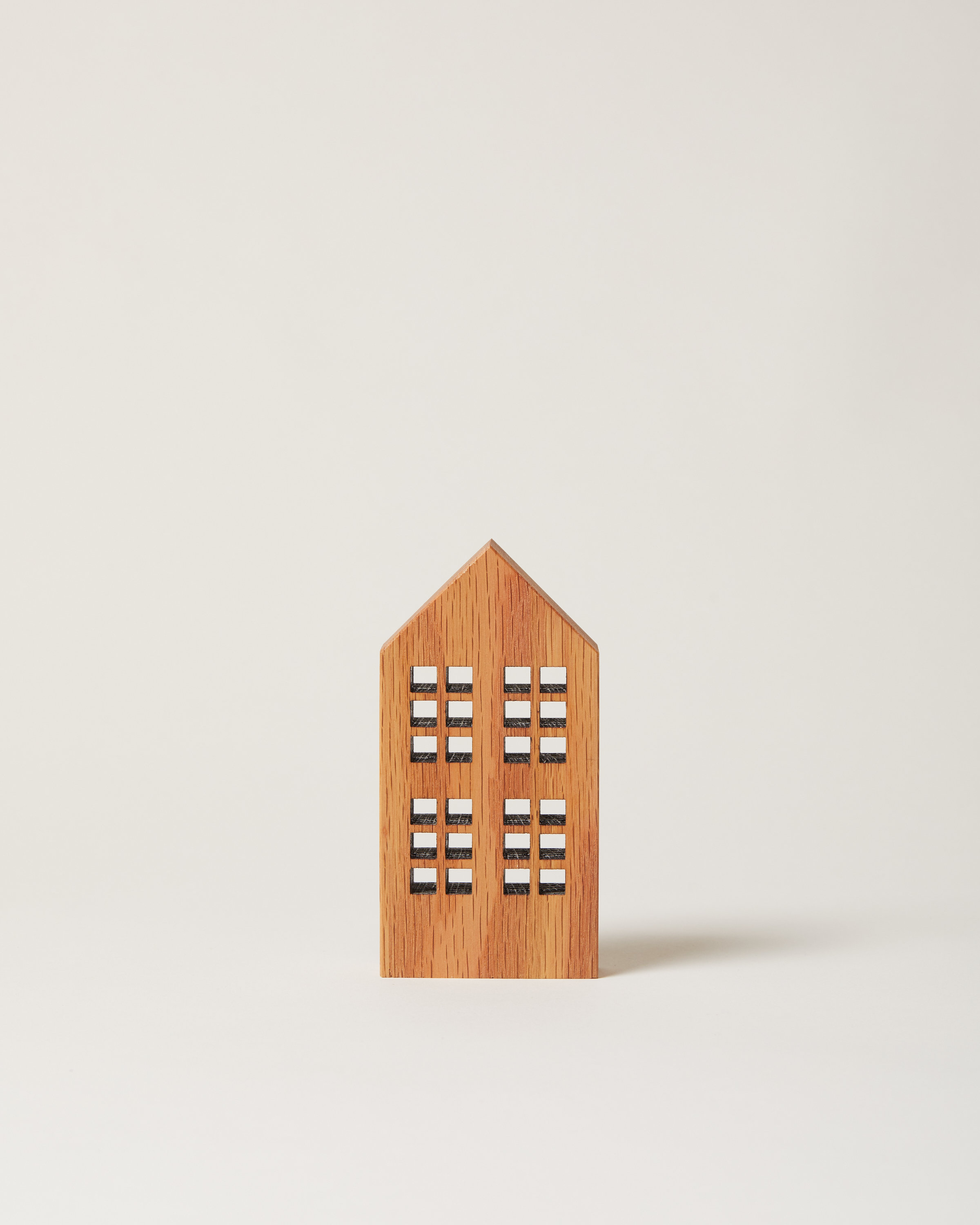 Farmhouse Pottery Crafted Wooden Houses - Oak - Chalet | Perigold