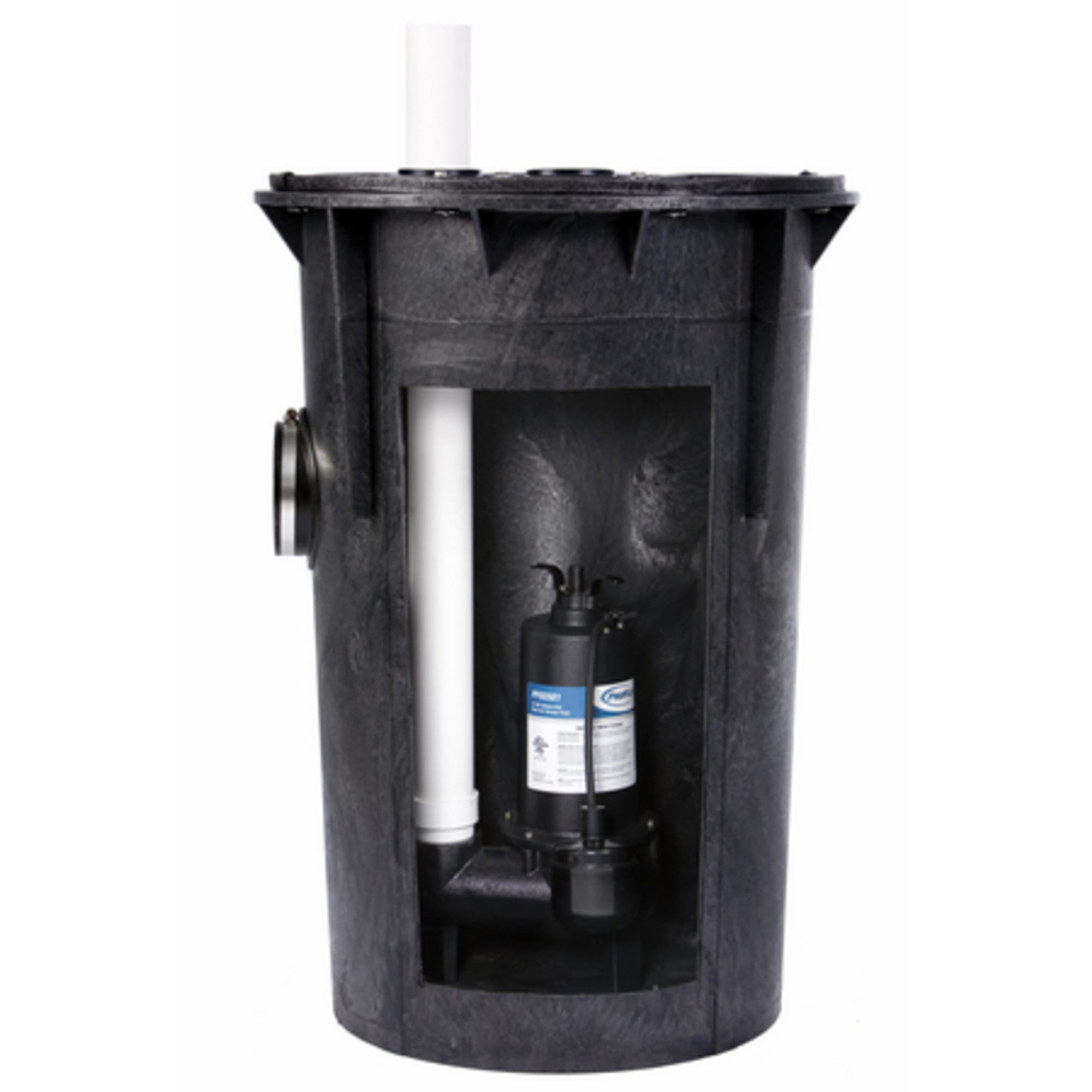Proflo 1/2 HP Simplex Sewage Pump Kit - Pump Includes Tethered Float ...