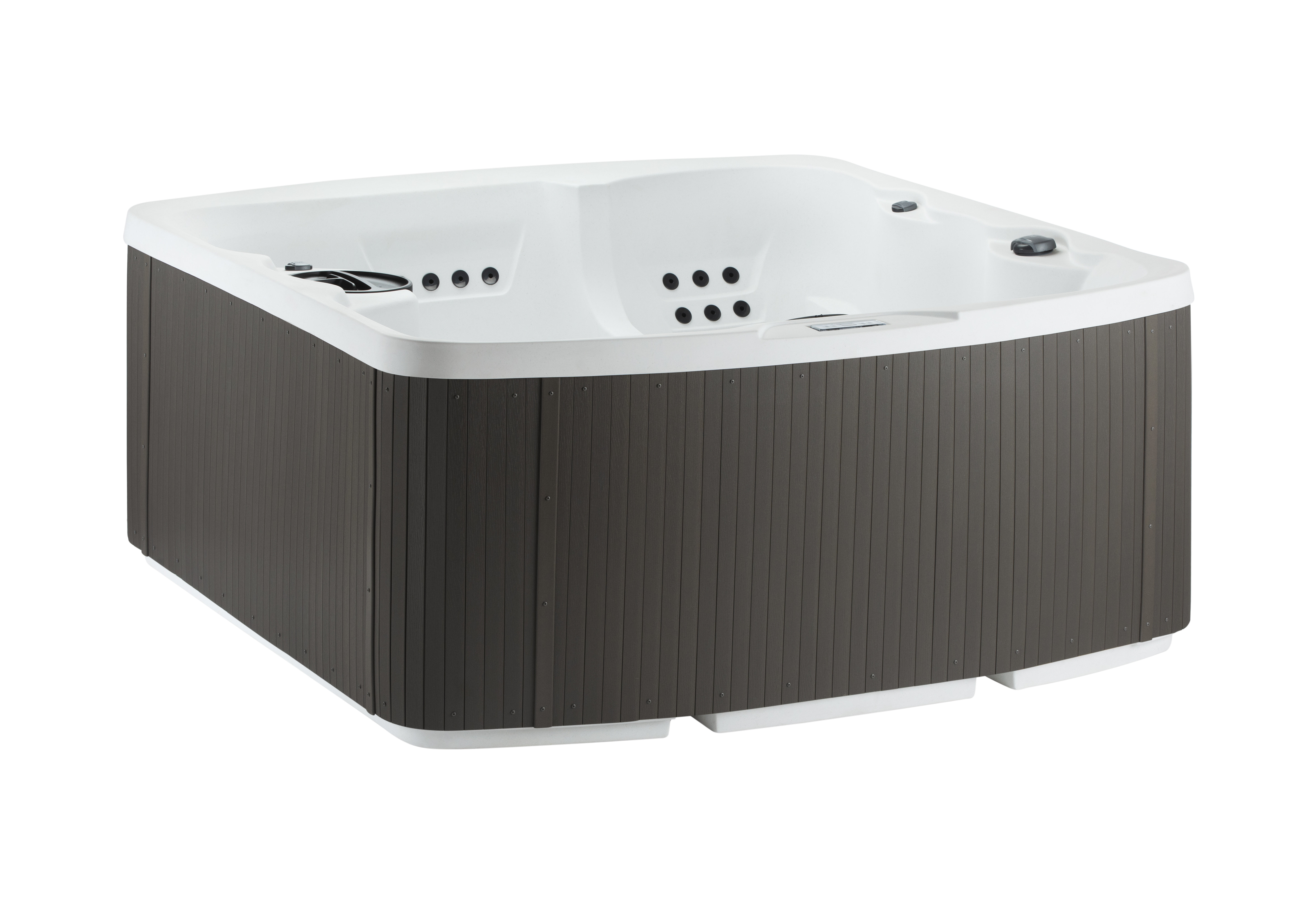 Lifesmart Spas Leganza 230 Volt 6-Person 90-Jet Rectangle Hot Tub with ...