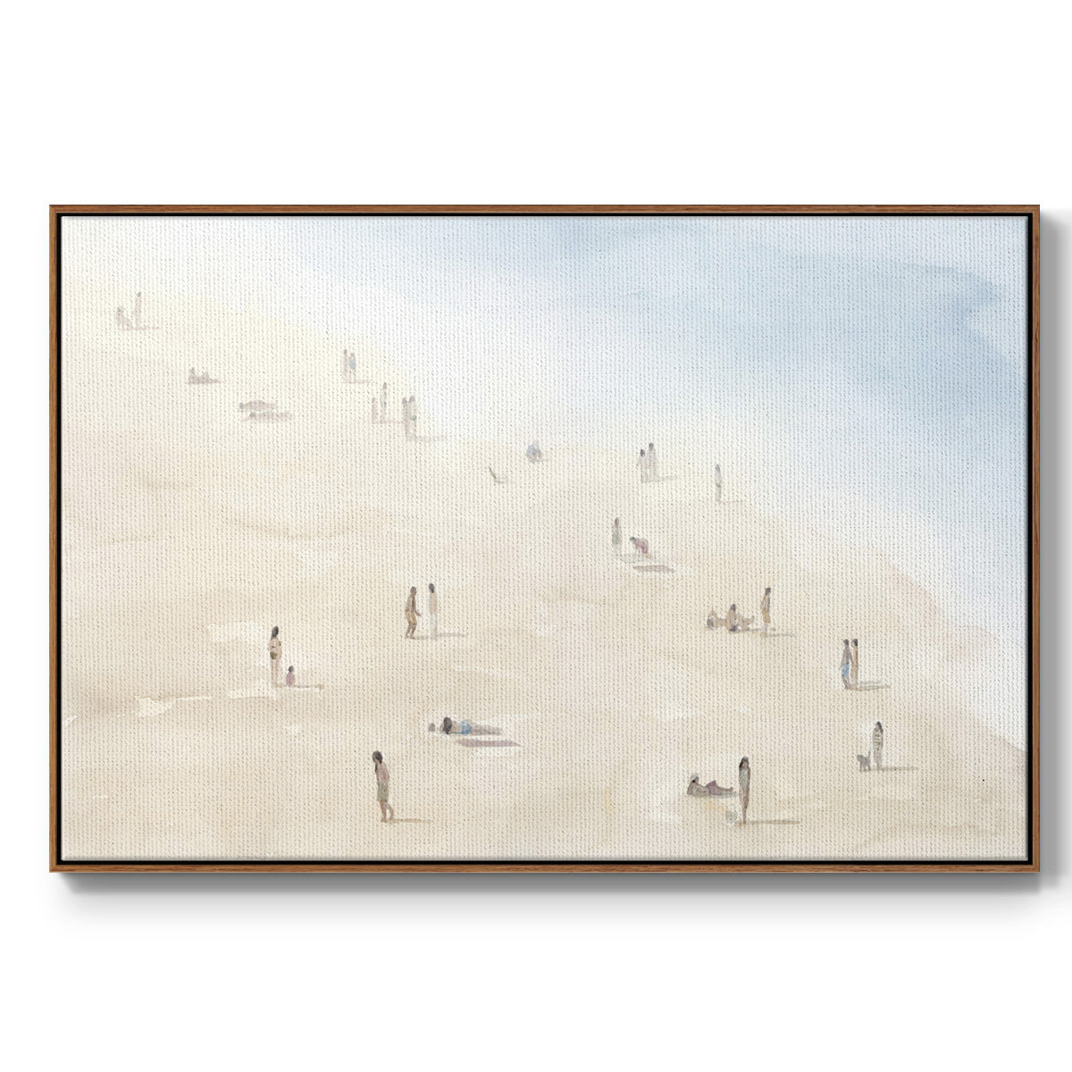 Wexford Home Beach Goers III-Framed Gallery Wrapped Canvas - Wayfair Canada