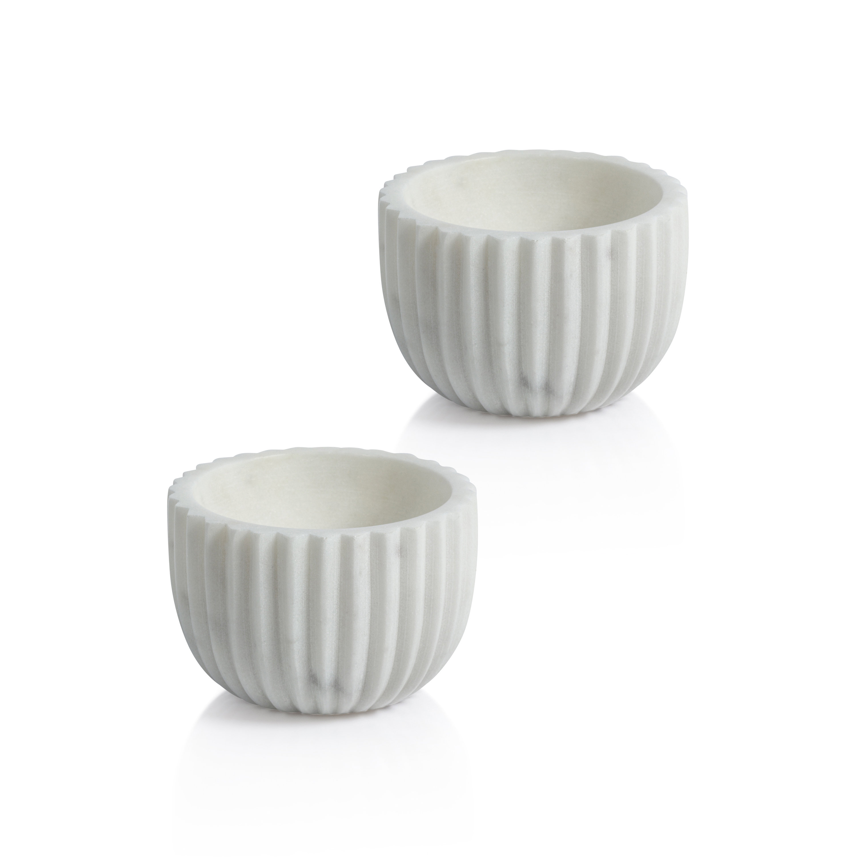 Ebern Designs Trenna Marble Serving Bowl | Wayfair
