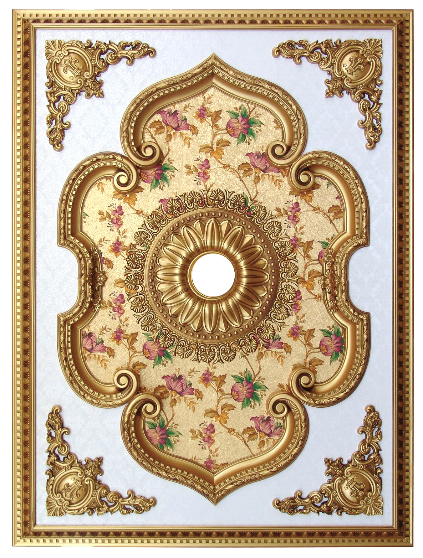 Artistry Lighting Rectangle Ceiling Medallion | Wayfair