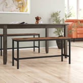 Union Rustic Garlan Solid Wood Dining Table & Reviews | Wayfair