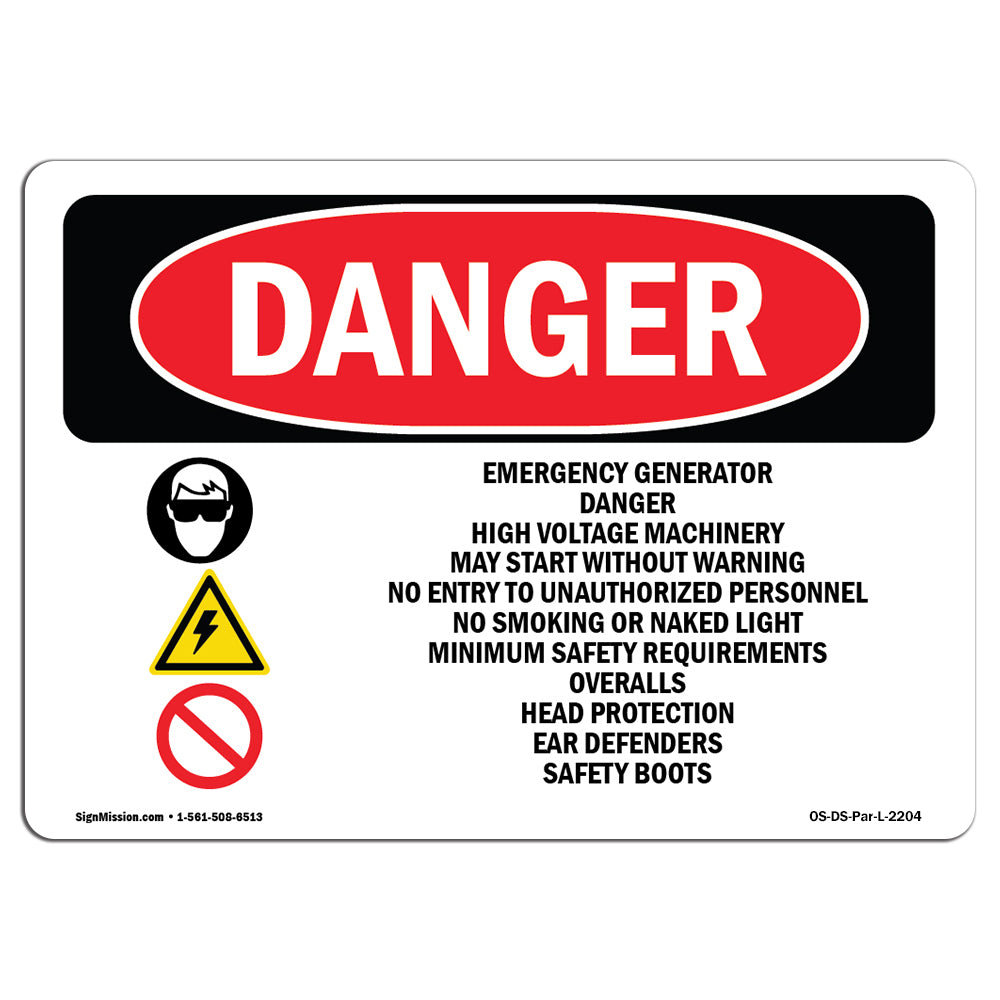 SignMission Danger Sign | Wayfair