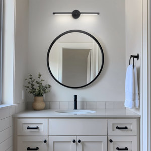 Wrought Studio™ Jaiman 2 Light 24'' Vanity Light Dimmable LED Bath Bar ...