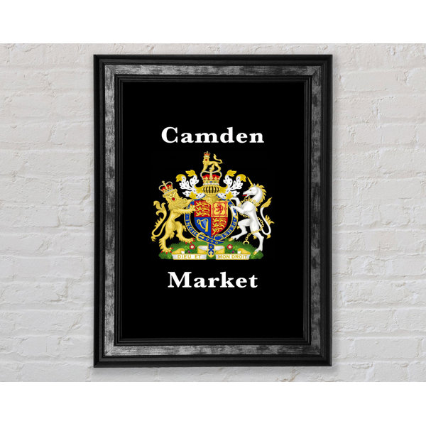 Bright Star Camden Market Emblem Signs - Single Picture Frame Art ...