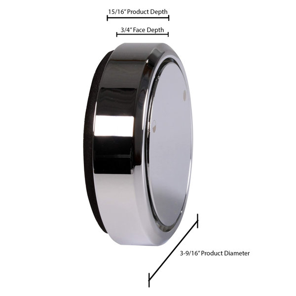 Westbrass Patented Deep Soak 2-Hole Bathtub Overflow Cover & Reviews ...