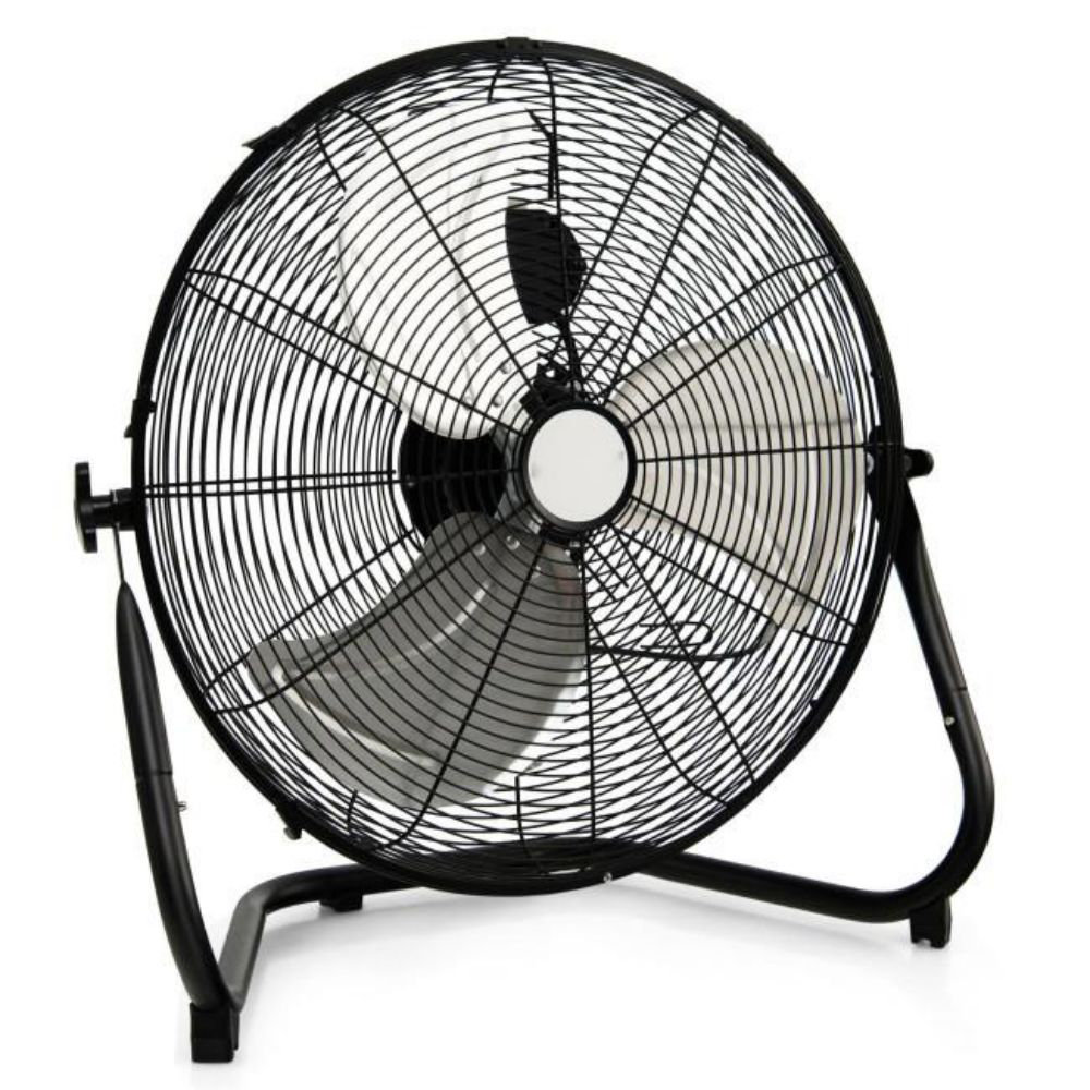 Spiritual Realm 20 Inch High Velocity Floor Fan With 3 Wind Speeds ...