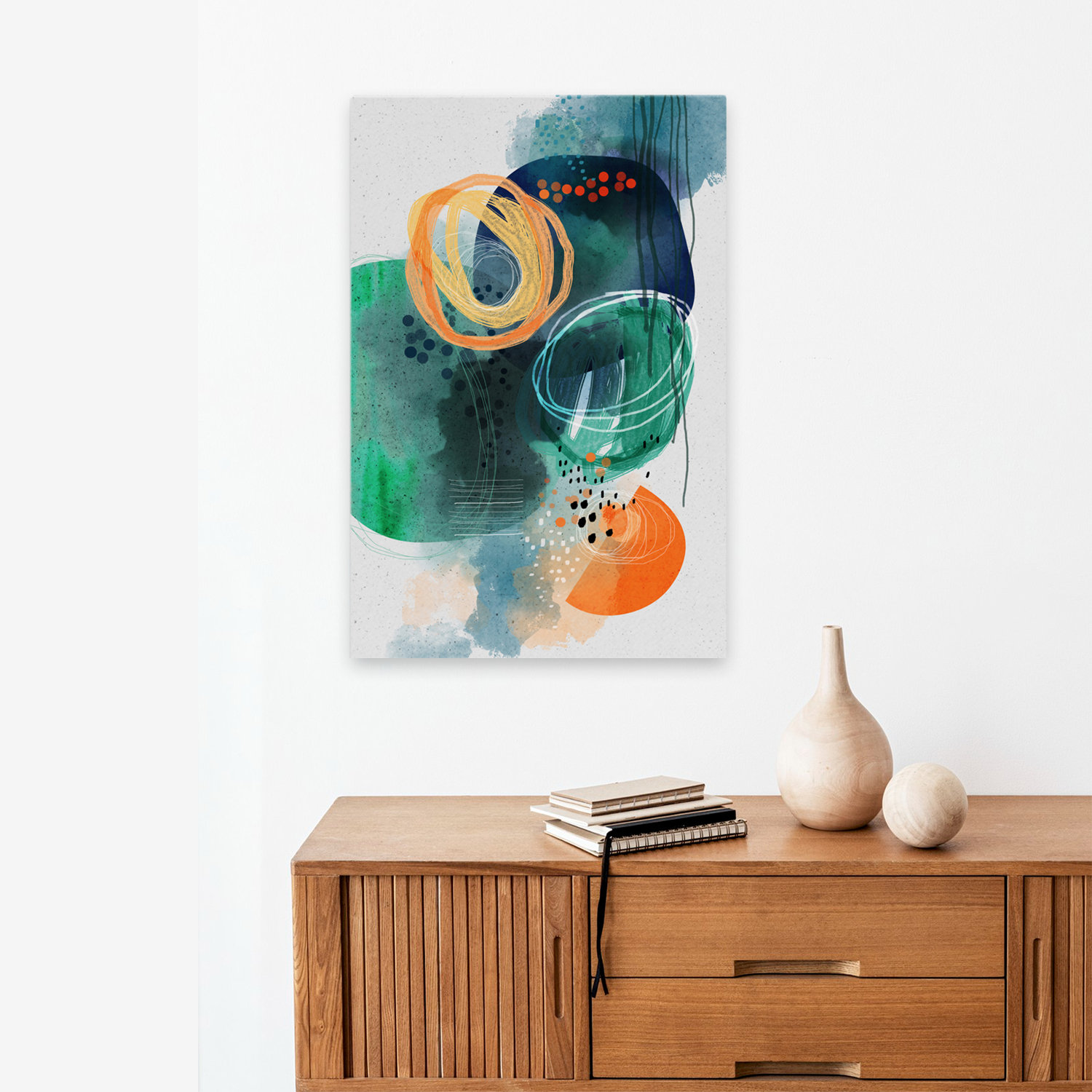 Ivy Bronx Luna - Abstracts Contemporary Art - Wayfair Canada