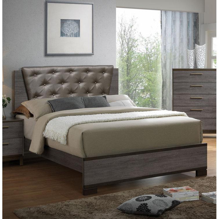 17 Stories Props Solid Wood Piece Bedroom Set & Reviews | Wayfair