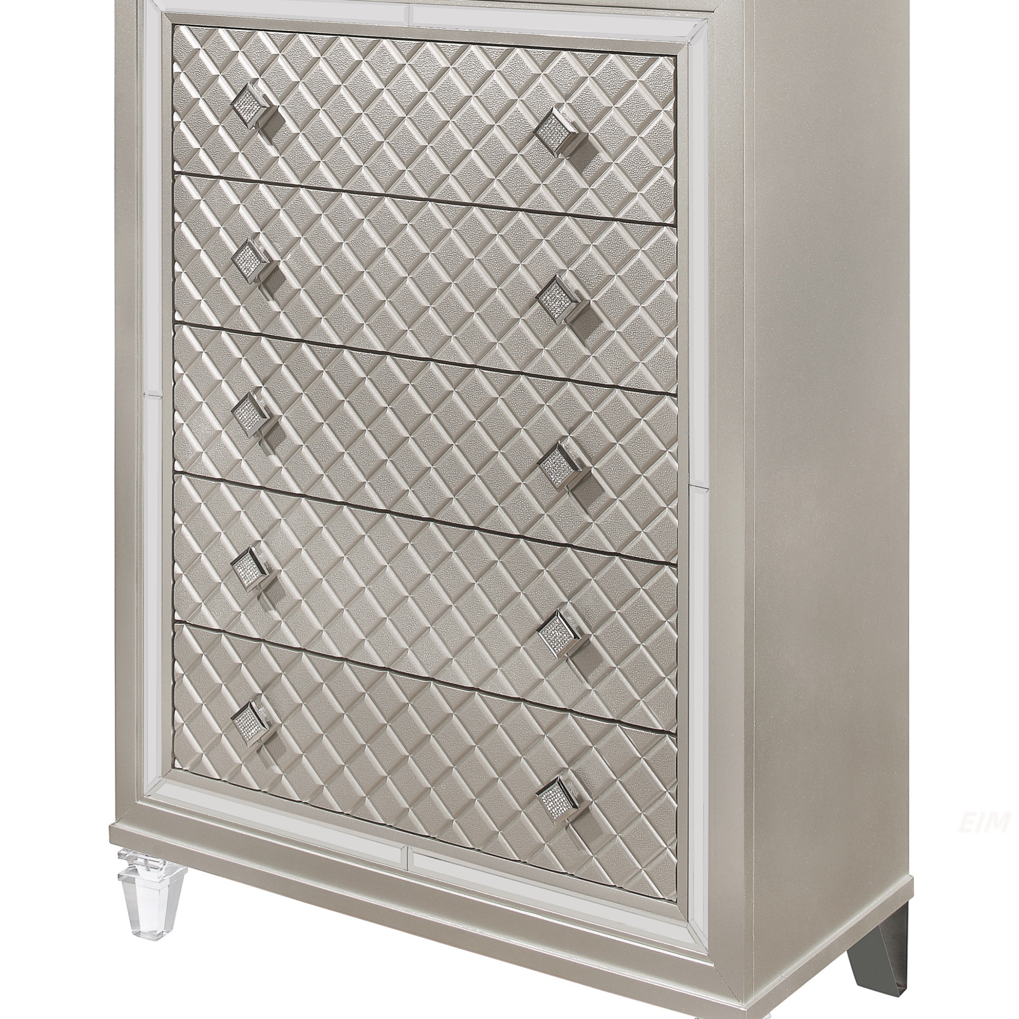 Everly Quinn CROSS GLAM CHAMPAGNE CHEST - Wayfair Canada