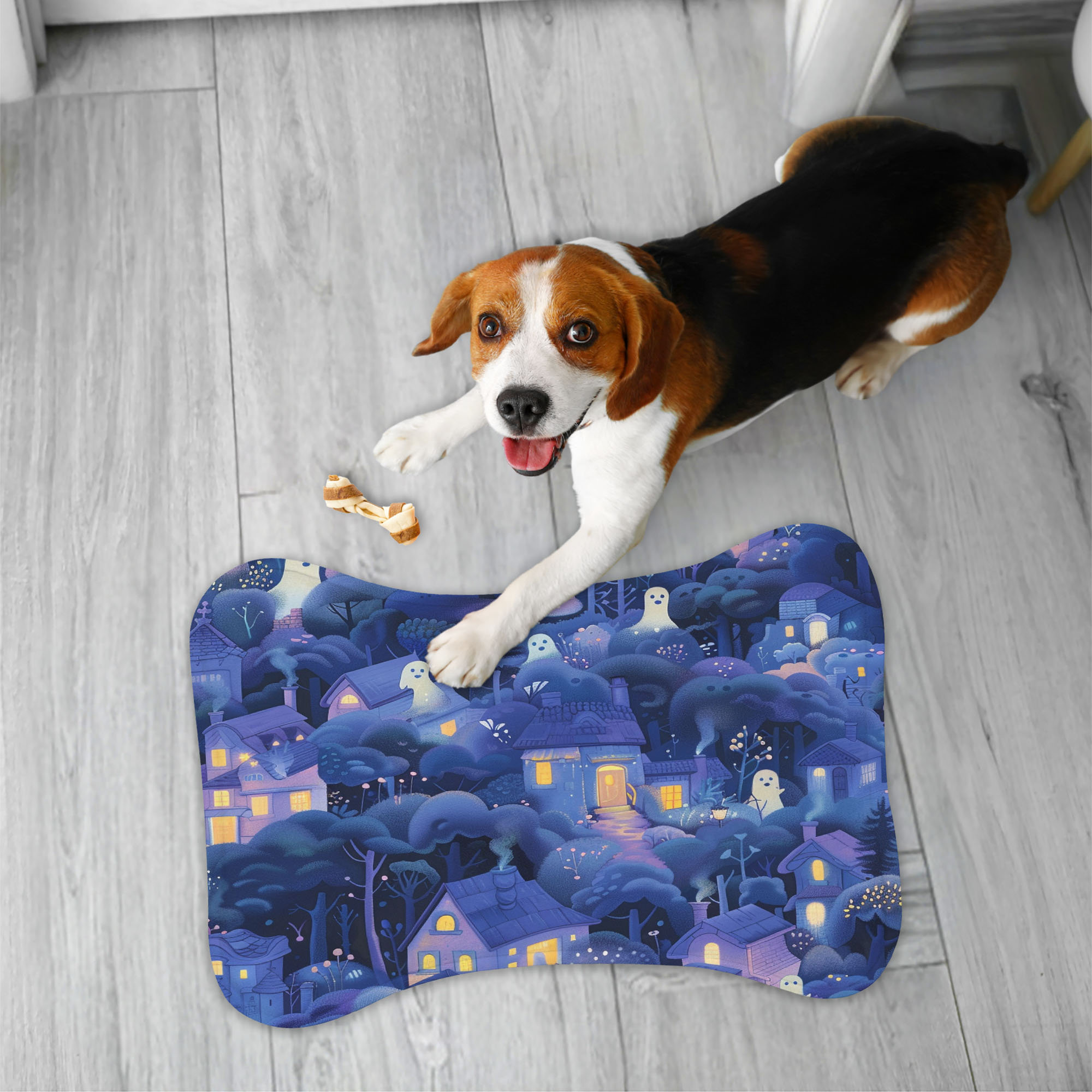 MentionedYou Phantom Community - 1 Piece Bone Shape Feeding Mat | Wayfair