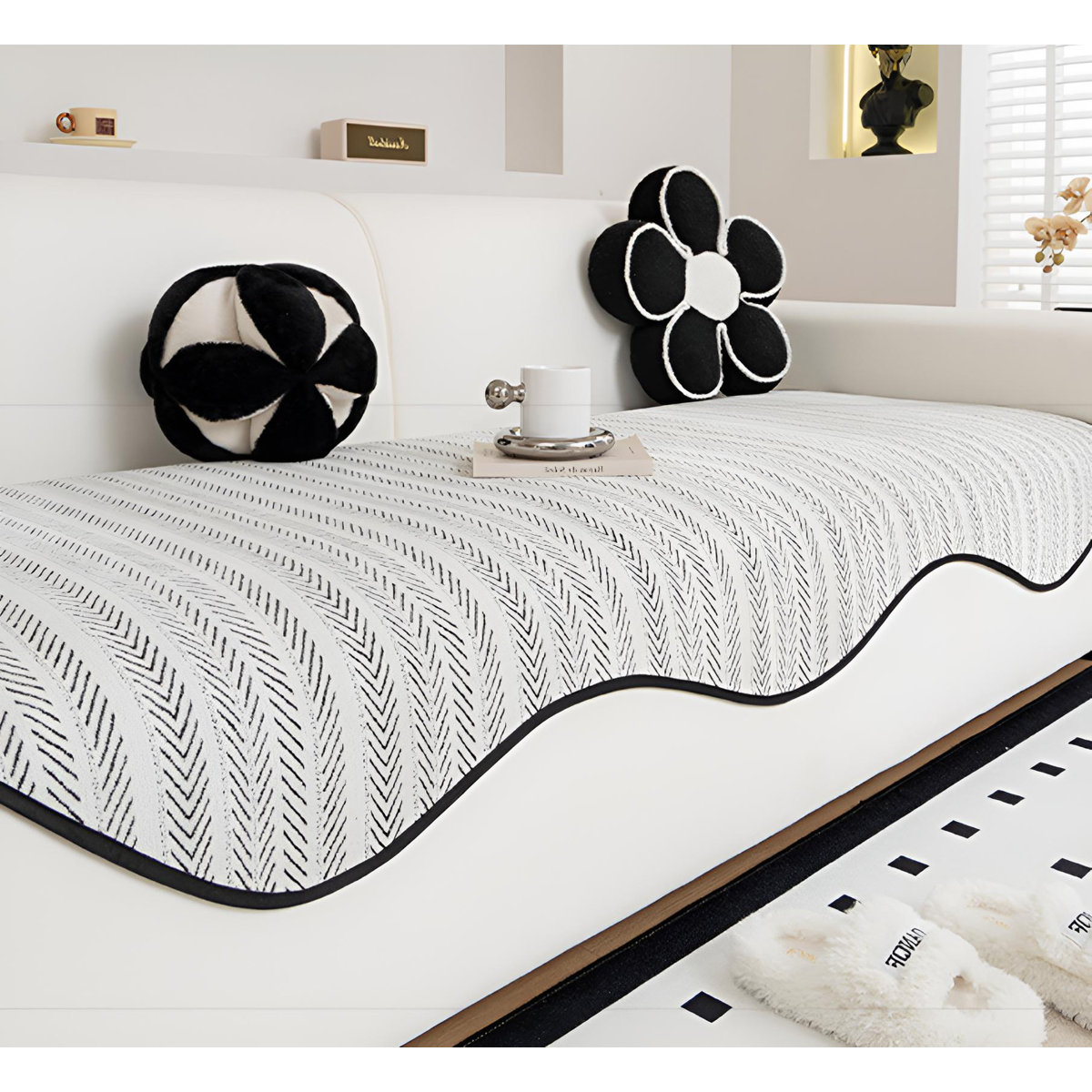 Rebrilliant Universal Shaped Sofa Cushion For All Seasons, Stain ...