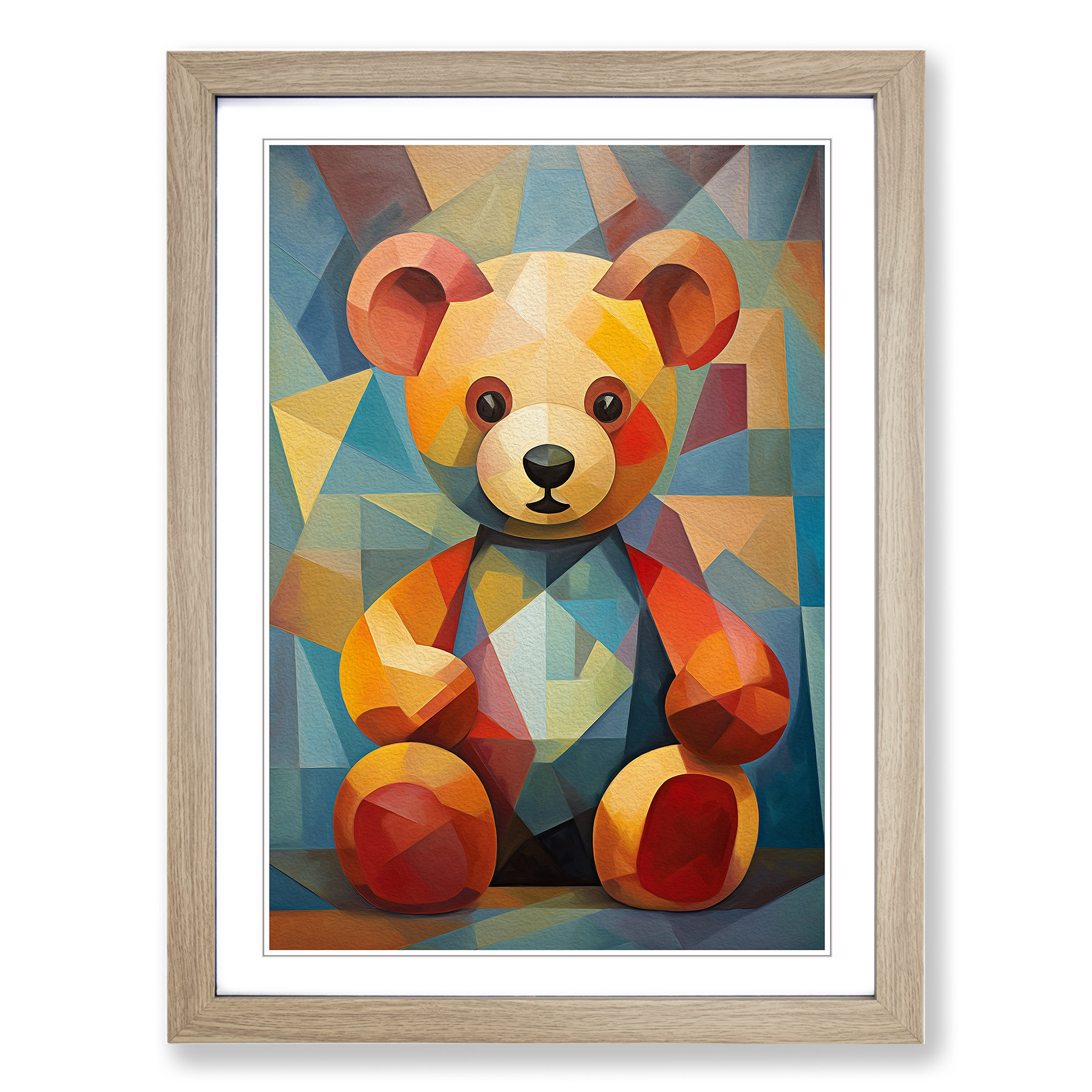 cubism bear